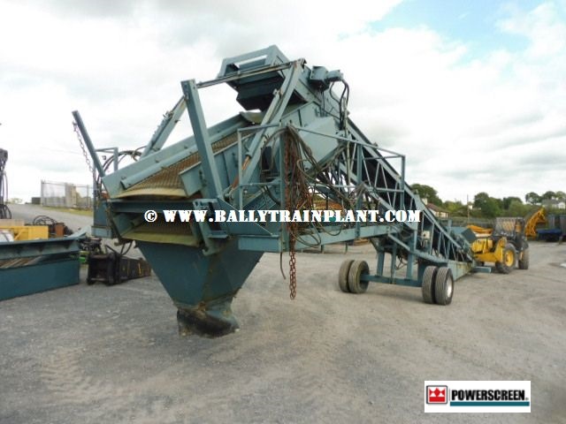 Powerscreen Mark 2 Mobile Washing Screener Only 12,000