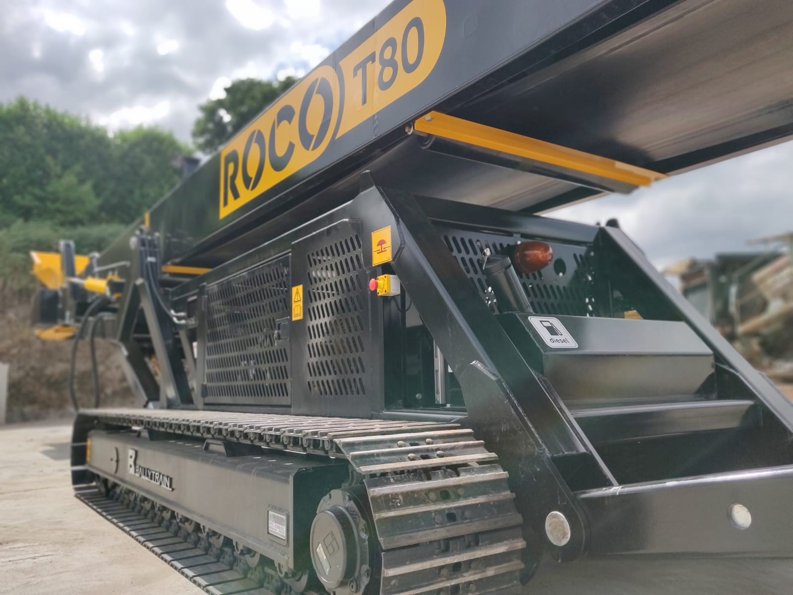 ROCO T80 Tracked Stacker, New 80ft / 24M" Stacker, ROCO T80