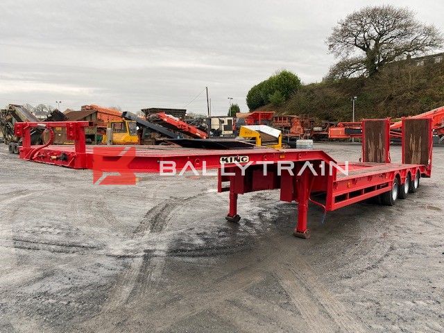 King GTS44-3 Tri-axle Low Loader for sale, used low loader for sale