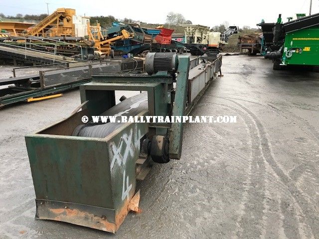 Static Conveyor 13m long for sale, 650mm wide belt, only £3,750