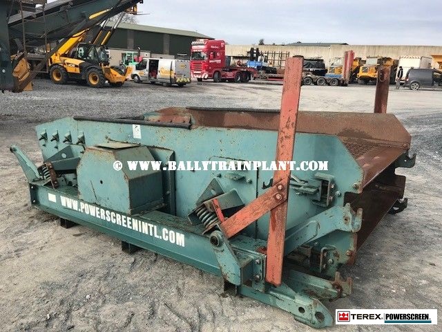 Powerscreen 12ft x 5ft Two Deck Screenbox for Sale, 12ft x 5ft screenbox