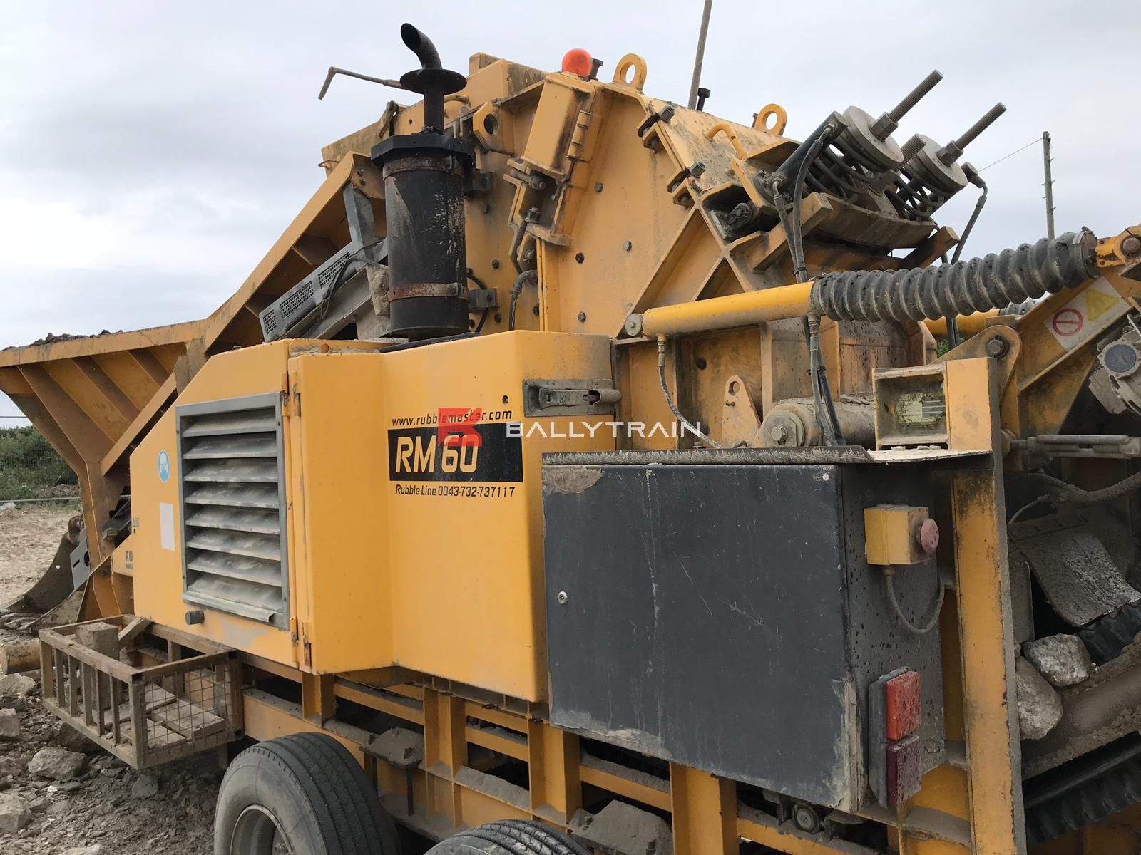Rubble Master RM60 Crusher & CS2500 Screen for sale, Mobile Crusher