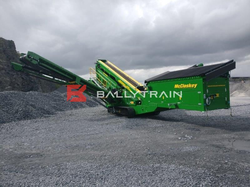 McCloskey S190 3 Deck Screener, 4 way split screener, 3 deck screen
