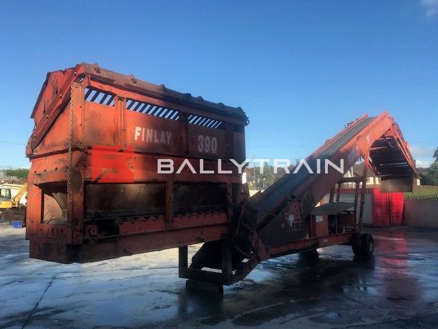 Finlay 390 Mobile Screener, used screener for sale, washing screen