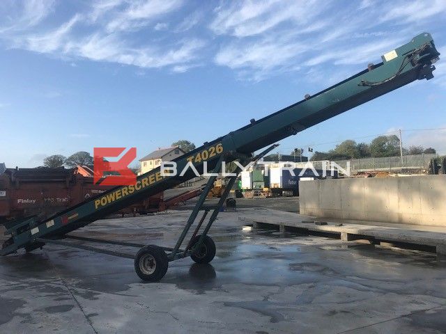 Powerscreen T4026 Mobile Conveyor, Used Conveyor for sale, conveyors
