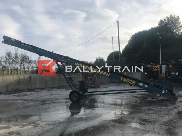 Powerscreen T4026 Mobile Conveyor, Used Conveyor for sale, conveyors