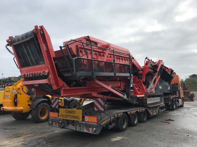 Sandvik QA331 Sold to Poland, Used screener for sale, screeners uk