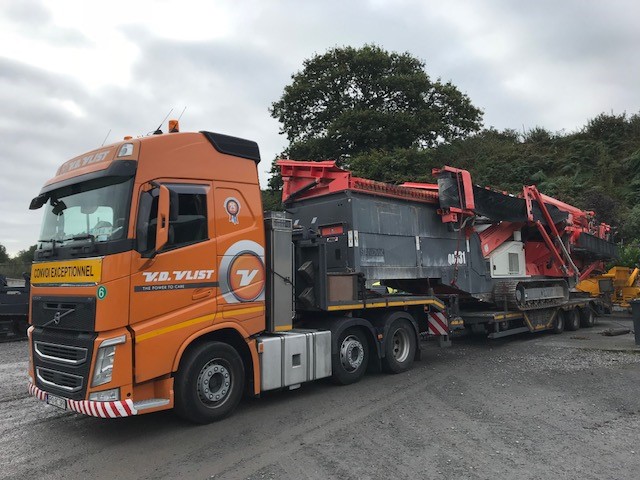 Sandvik QA331 Sold to Poland, Used screener for sale, screeners uk