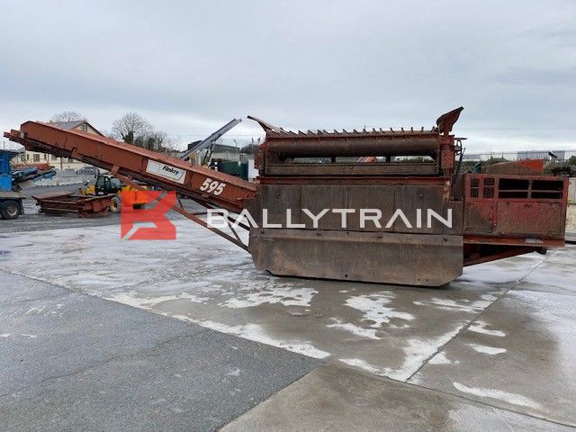 Finlay 595 Hydratrak Screener, Topsoil screener, Finaly 595