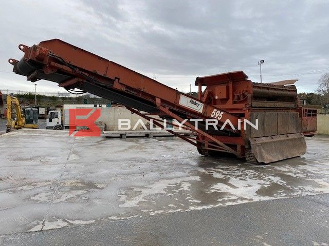 Finlay 595 Hydratrak Screener, Topsoil screener, Finaly 595