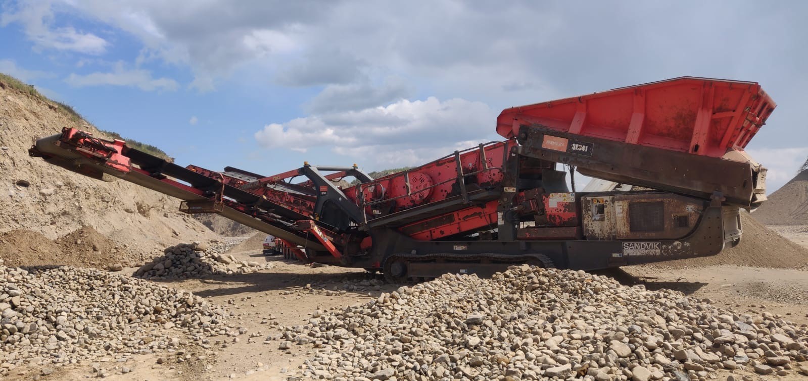 Sandvik QE341 Scalping Screener for sale, Used scalping screener UK