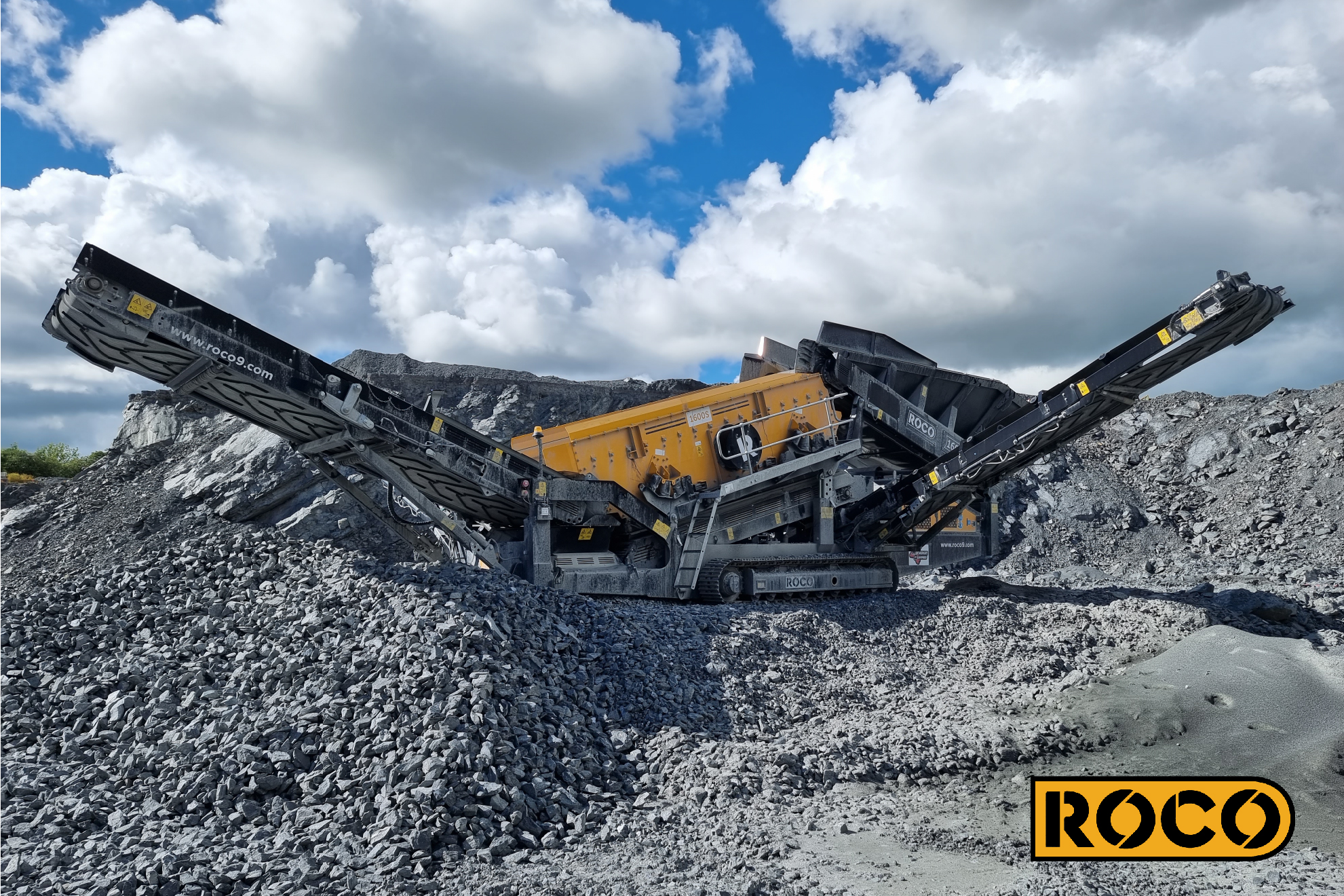 Roco 1600S Scalping Screen for sale , Scalping Screener UK