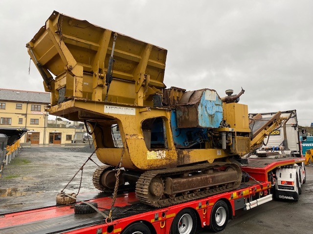 OM Mercurio (Apollo) Jaw Crusher sold, Apollo jaw crusher, used crusher