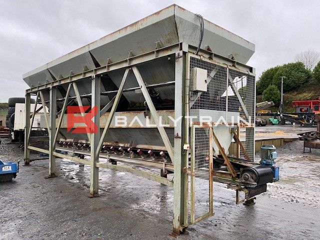 3 Bin Aggregate Bins for sale, aggregate bins, tar plant bins for sale