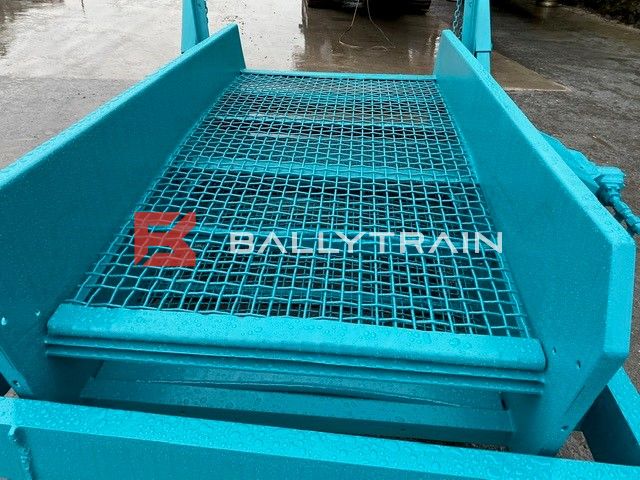 Powerscreen 8ft x 4ft Two Deck Screenbox for sale, static screenbox