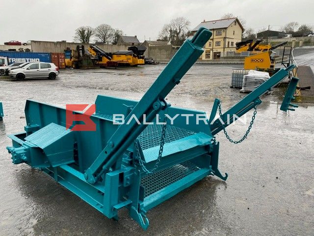 Powerscreen 8ft x 4ft Two Deck Screenbox for sale, static screenbox