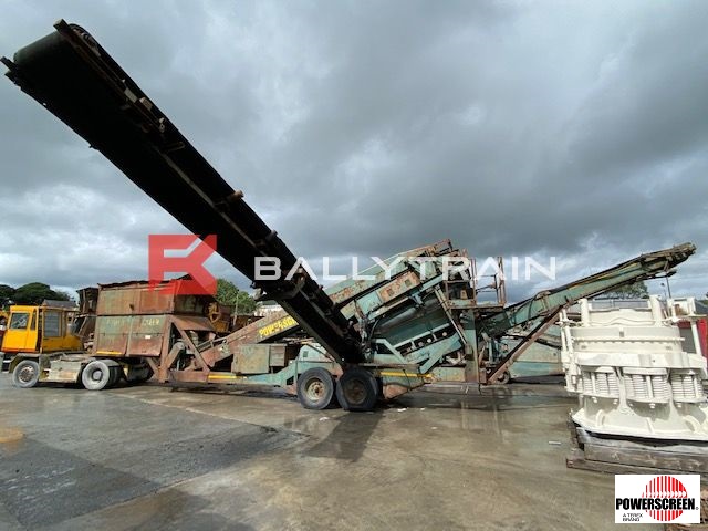 Powerscreen Chieftain 1200 Wheeled Screener for sale, used mobile scree