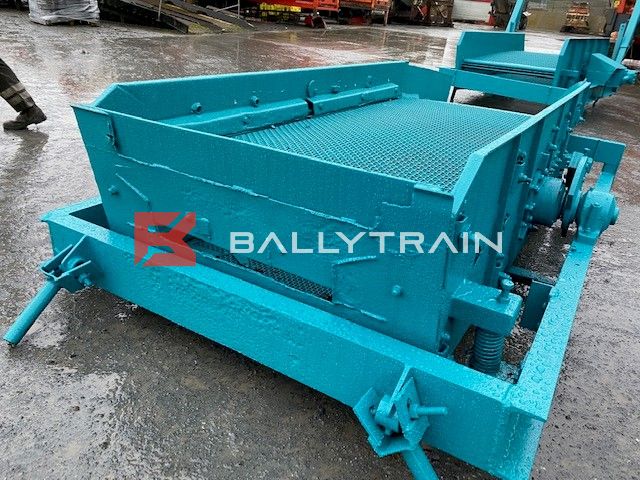 Powerscreen 8ft x 4ft Two Deck Static Screenbox, used static screenbox