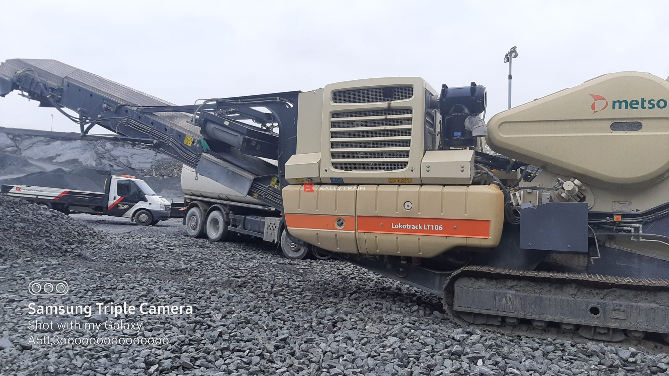 Metso Lokotrack LT106 Jaw Crusher, Metso LT106 Used crusher