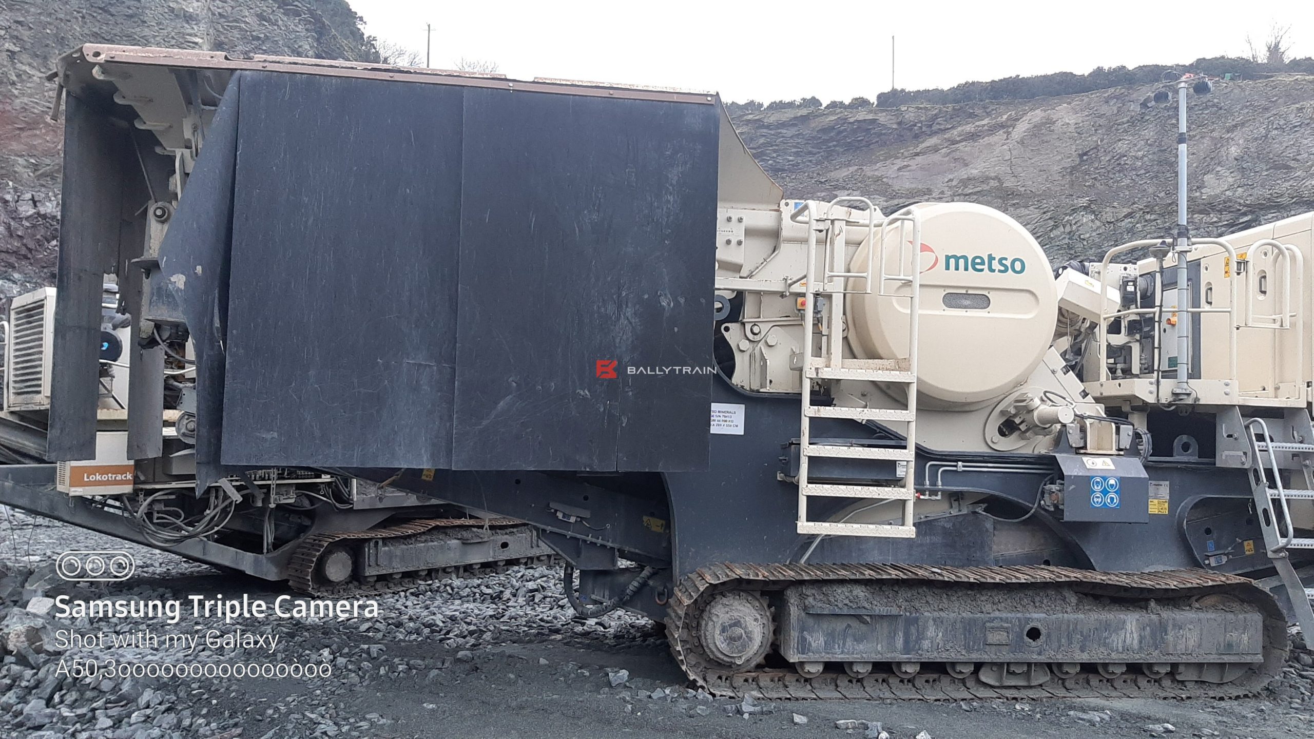 Metso Lokotrack LT106 Jaw Crusher, Metso LT106 Used crusher