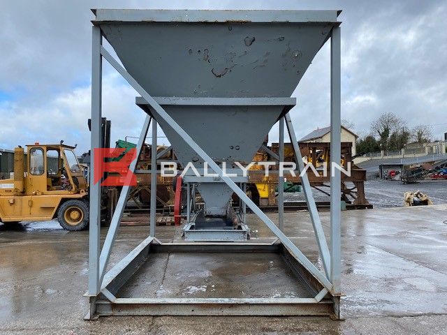 Single Feed Aggregate Bin for sale, aggregate hopper for sale, feed bin