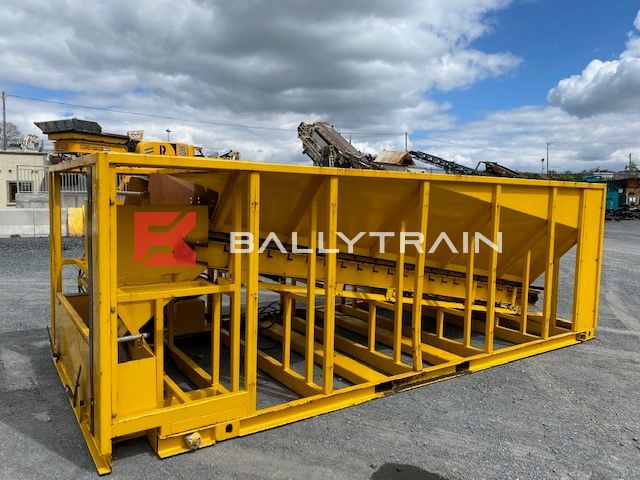 18ft Hydraulic Feed Hopper for sale, aggregate feed hopper, hopper for sal