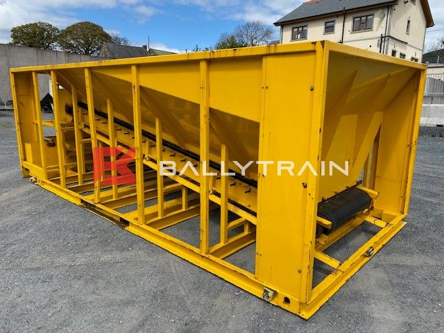 18ft Hydraulic Feed Hopper for sale, aggregate feed hopper, hopper for sal