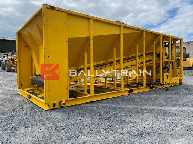 18ft Hydraulic Feed Hopper for sale, aggregate feed hopper, hopper for sal