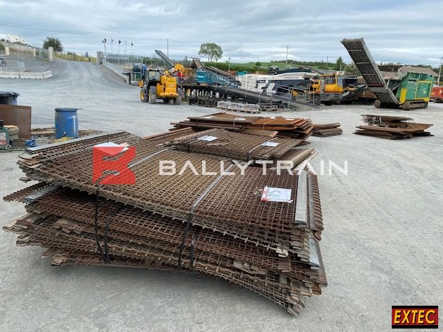 Extec S4 Screen Mesh for sale, mesh to suit extec screener, mesh