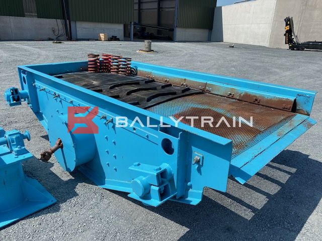 Metso 10ft x 4.5ft Single Deck Screenbox for sale, used single deck