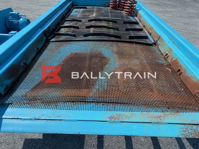 Metso 10ft x 4.5ft Single Deck Screenbox for sale, used single deck