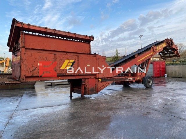 Extec 6000 Mobile Screener for sale, used mobile screeners, Extec Screen