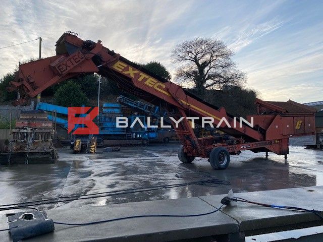 Extec 6000 Mobile Screener for sale, used mobile screeners, Extec Screen