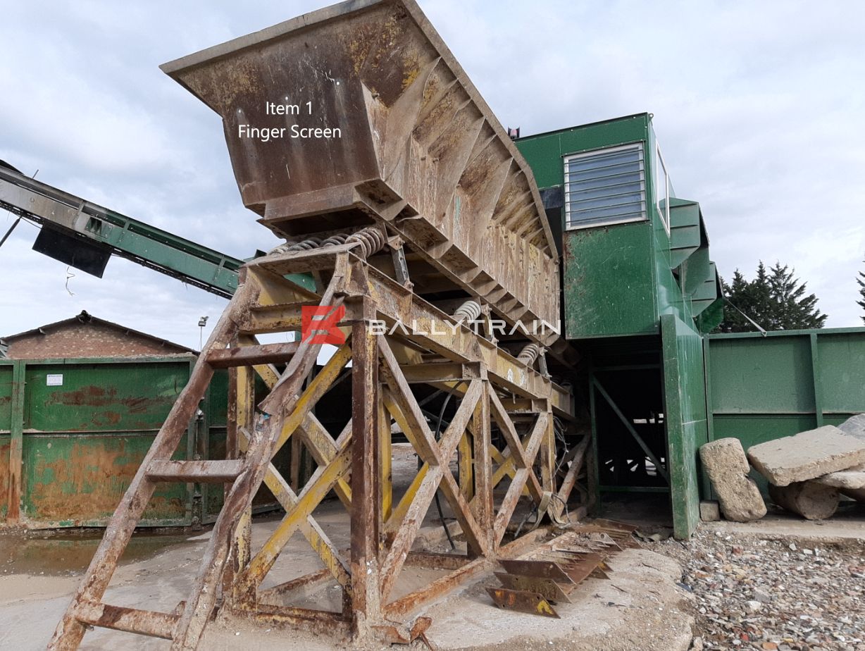 General Kinematics Finger Screen for sale, used finger screen