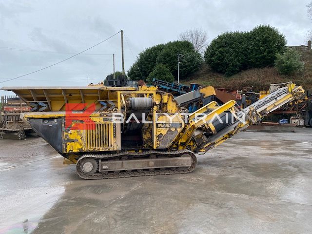 Rubble Master RM80 Impact Crusher for sale, used RM80, RM CS