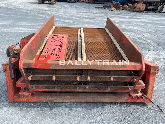 Extec 7ft x 5ft Two Deck Screenbox for sale, static screenbox