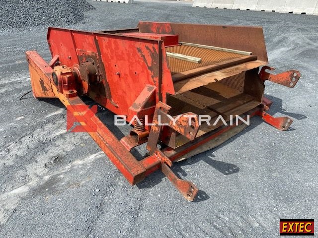 Extec 7ft x 5ft Two Deck Screenbox for sale, static screenbox