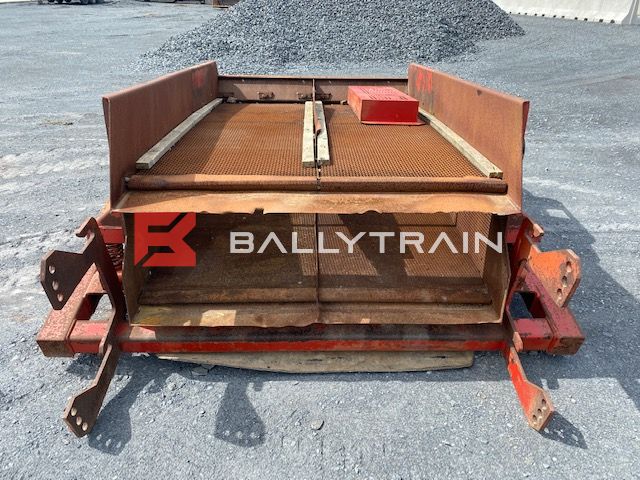 Extec 7ft x 5ft Two Deck Screenbox for sale, static screenbox