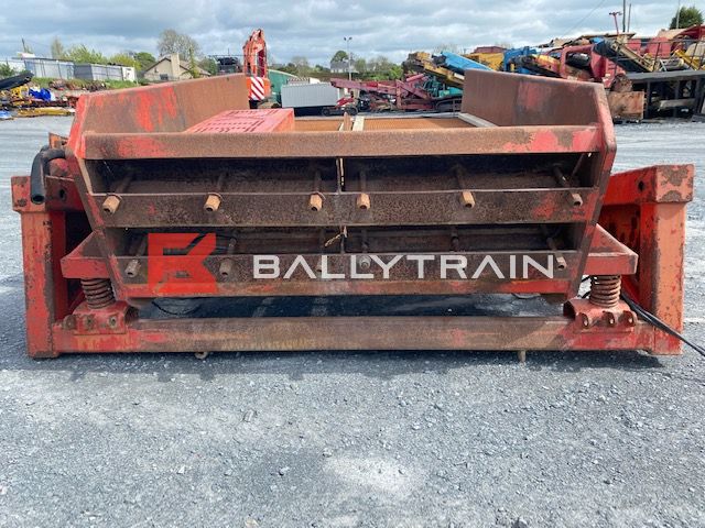 Extec 7ft x 5ft Two Deck Screenbox for sale, static screenbox