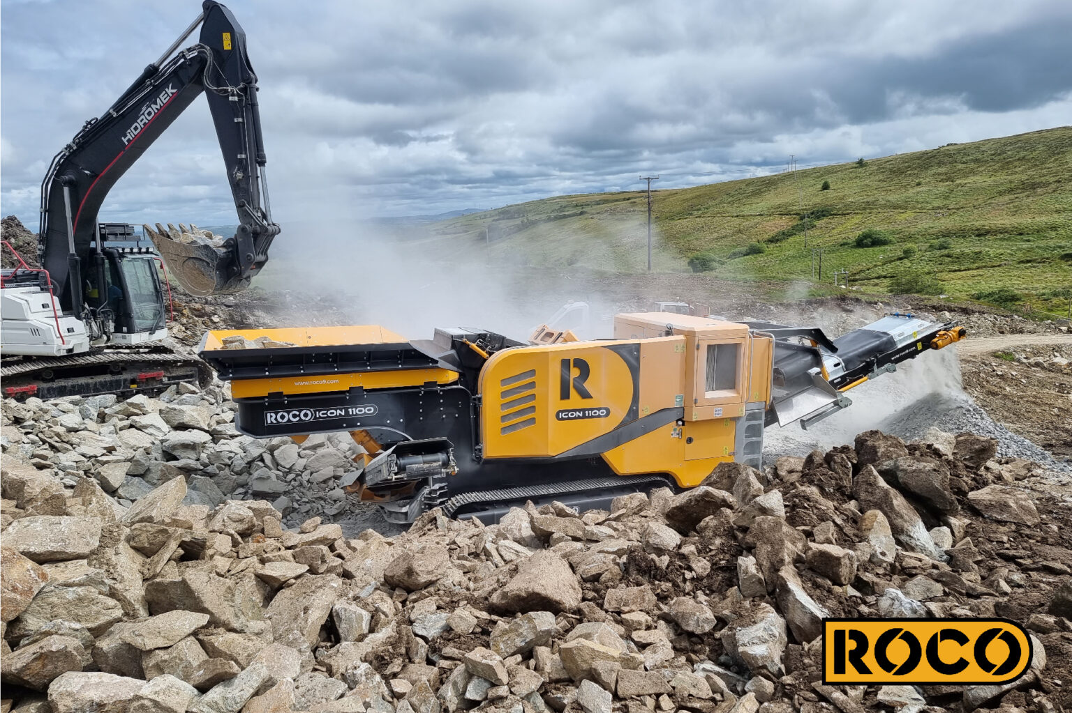 Roco ICON 1100 Impact Crusher for sale, New impact crusher