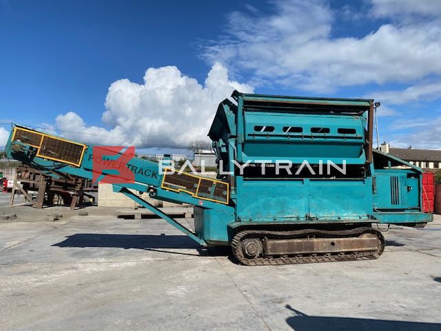 Powerscreen Powertrack Scalping Screen for sale, Soil Screener