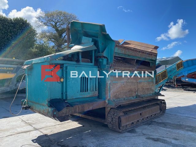 Powerscreen Powertrack Scalping Screen for sale, Soil Screener