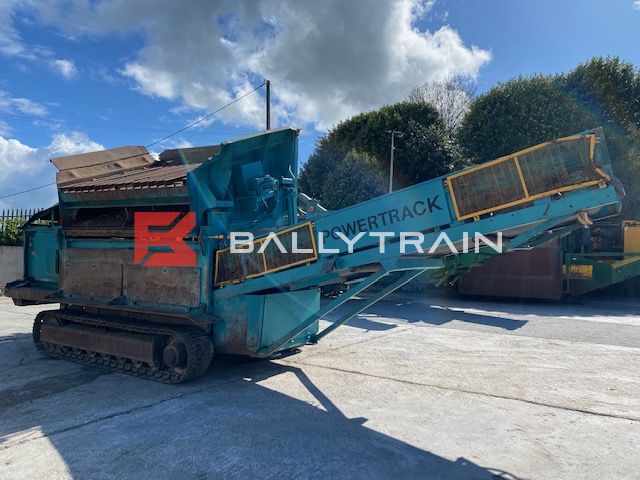 Powerscreen Powertrack Scalping Screen for sale, Soil Screener