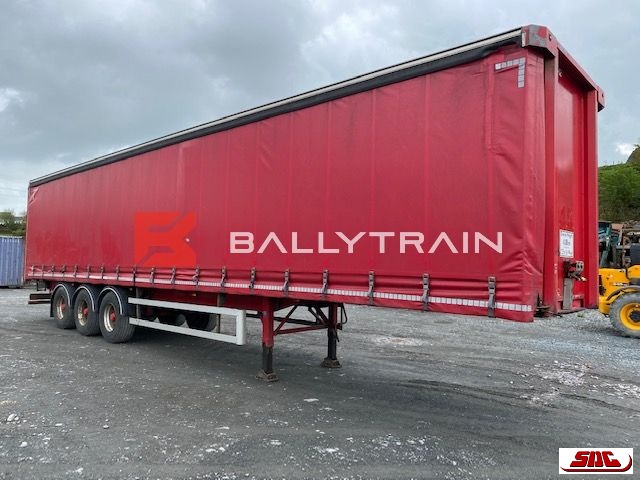 SDC 45FT Triaxle Curtainsider for sale, Used Curtainside Trailer
