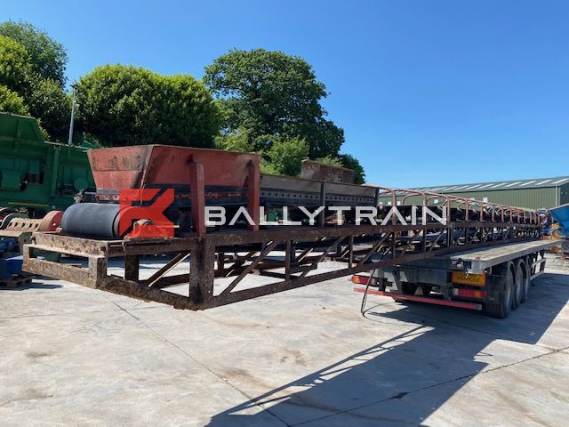 Static Electric Conveyor 20m Long for sale, used electric conveyor