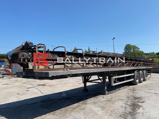 Static Electric Conveyor 20m Long for sale, used electric conveyor