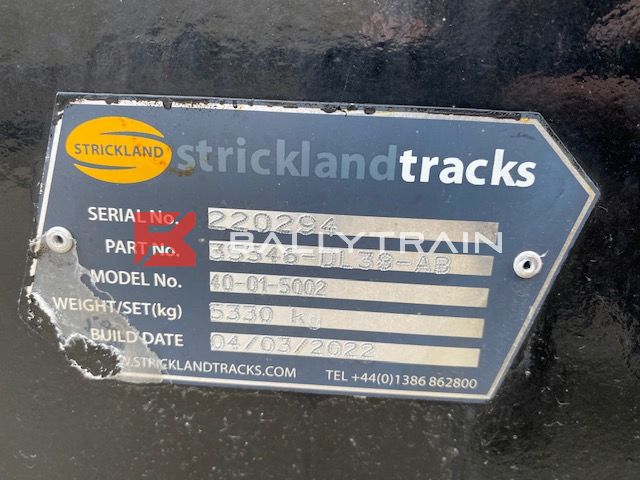Strickland DL38 Undercarriage Track Set for sale, New Tracks