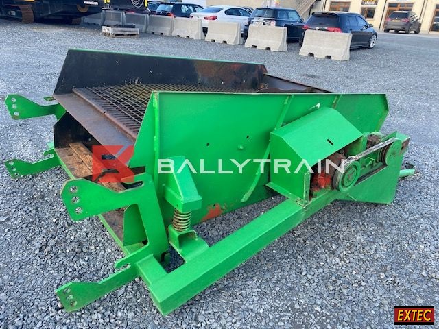 Extec 8ft x 5ft Two Deck Screenbox for sale, static screenbox,Extec