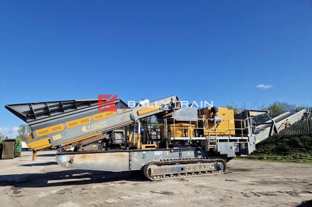 Tesab 1150TC Cone Crusher for sale, Used mobile cone crusher