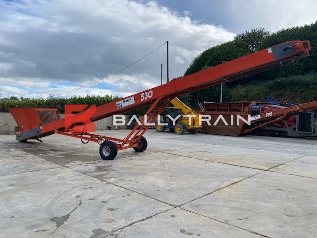 Finlay 530 Wheeled Conveyor for sale, used conveyor, Finlay 530